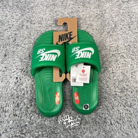 Nike | Shoes | Nike Sb Victori One Slide Sandals Size 113 Men Lucky ...